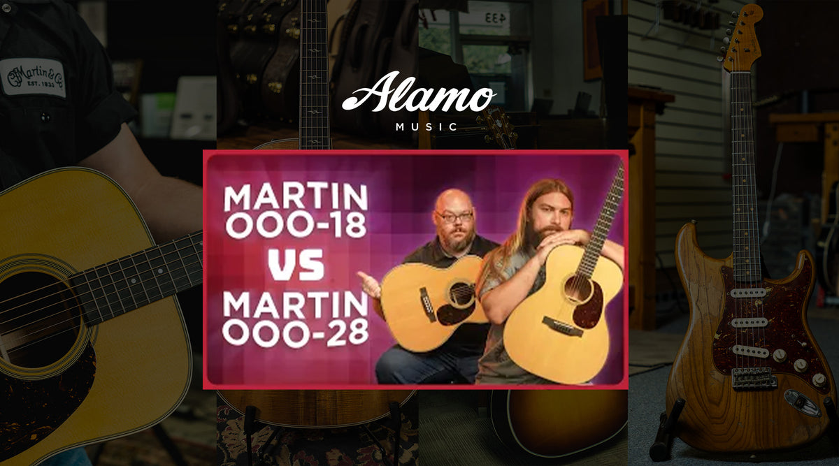 Martin 000 Battle For The Ages! Martin 000-18 VS. Martin 000-28 — Alamo ...
