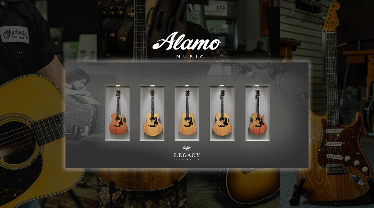 Taylor Guitars Launches the Legacy Collection — Alamo Music Center