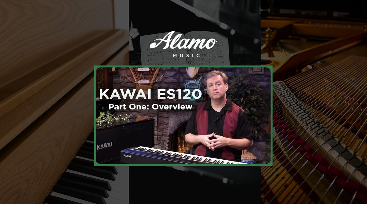 Kawai ES120 Digital Piano - First Impressions & Demo — Alamo Music Center