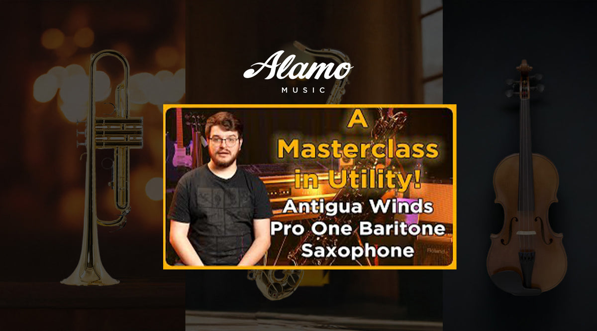 Reliability with Antigua Winds ProOne BS6200 Eb Baritone Saxophone | R ...
