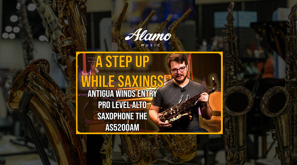 A Step up while Saxings: Antigua Winds Entry Pro Level Alto Saxophone ...