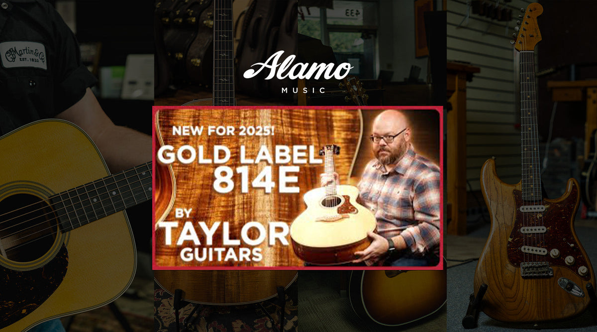 Taylor Changes EVERYTHING with the Gold Label 814e | NAMM 2025's Coole ...