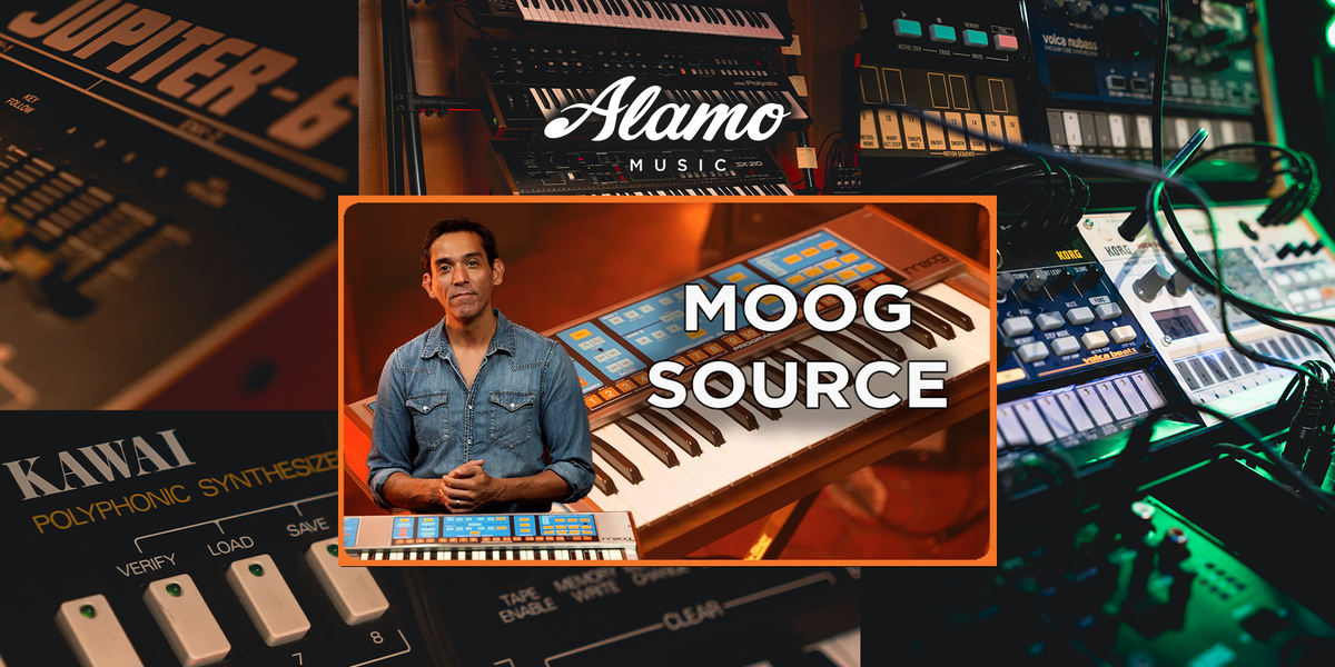 Time Capsuled Synths | The Moog Source — Alamo Music Center