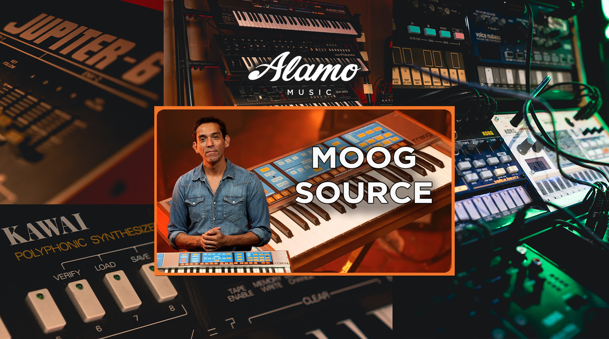 Time Capsuled Synths | The Moog Source — Alamo Music Center