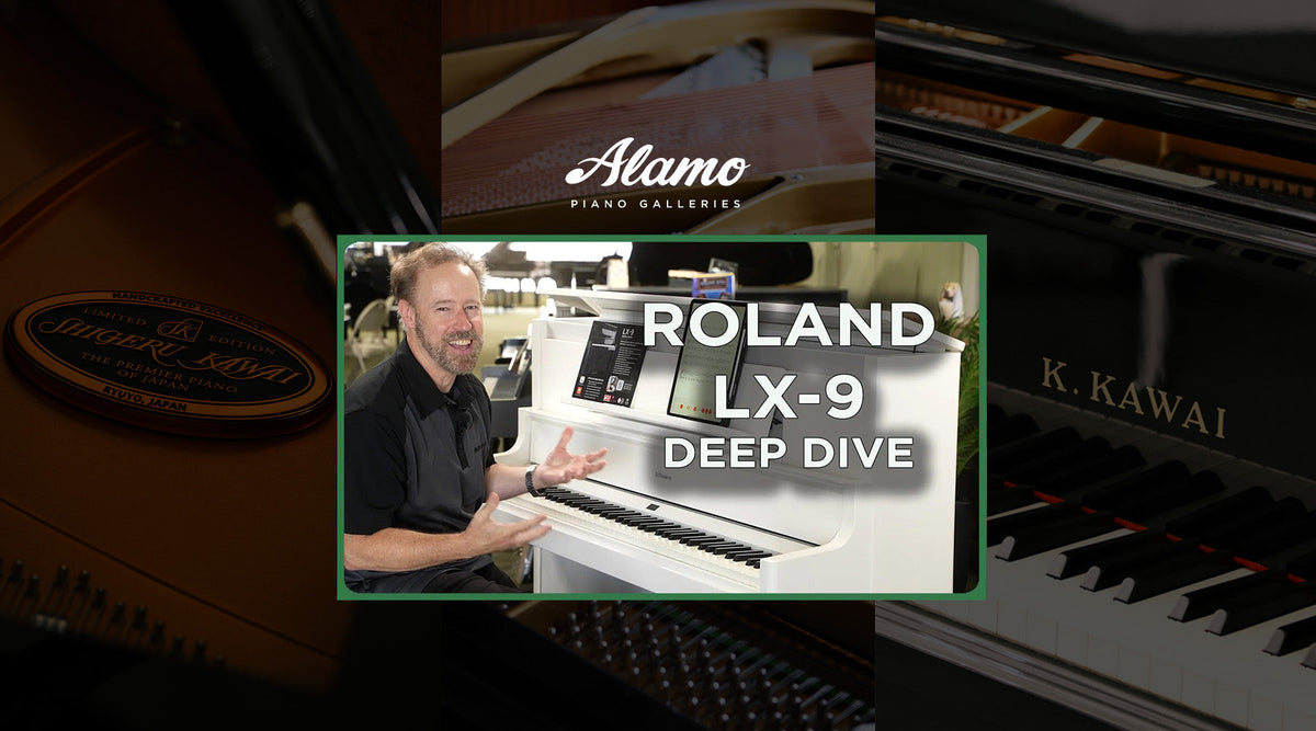 The Roland LX-9 Digital Piano | ft. Roland Specialist Corey Fournier ...