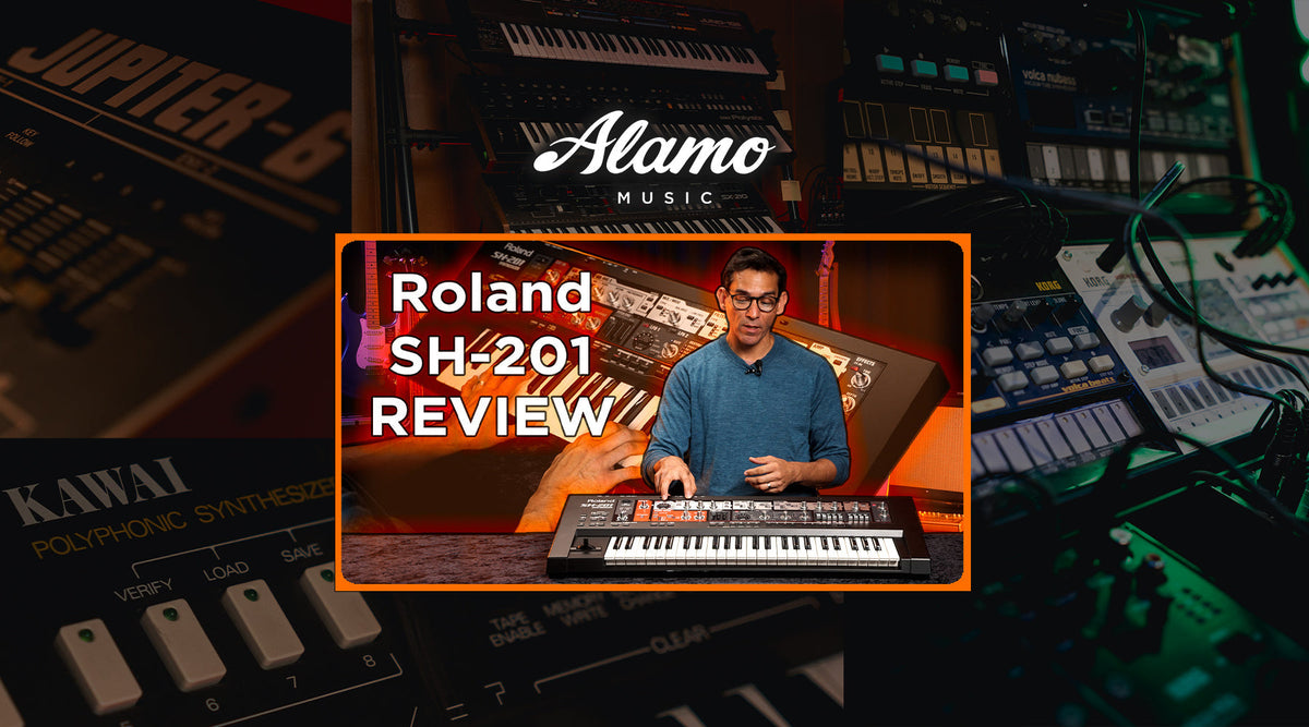 From Forgotten to Featured: The Roland SH-201 Returns | Review & Demo ...