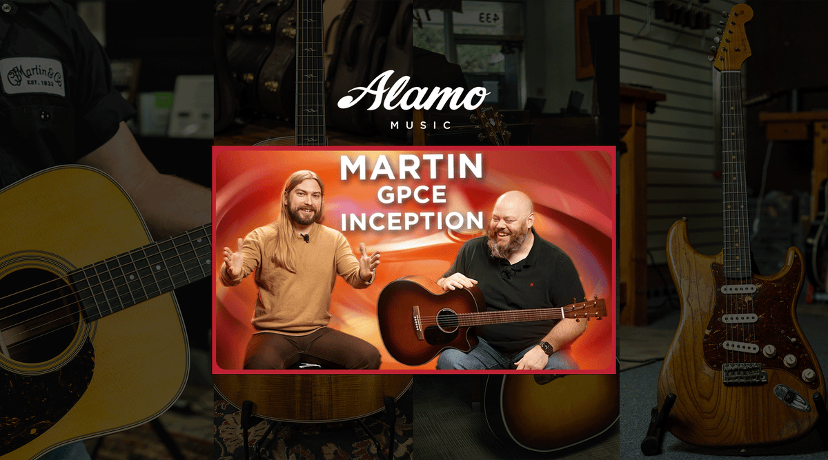 Our Honest Thoughts on Martin's New Inception GPCE Maple! — Alamo Music ...