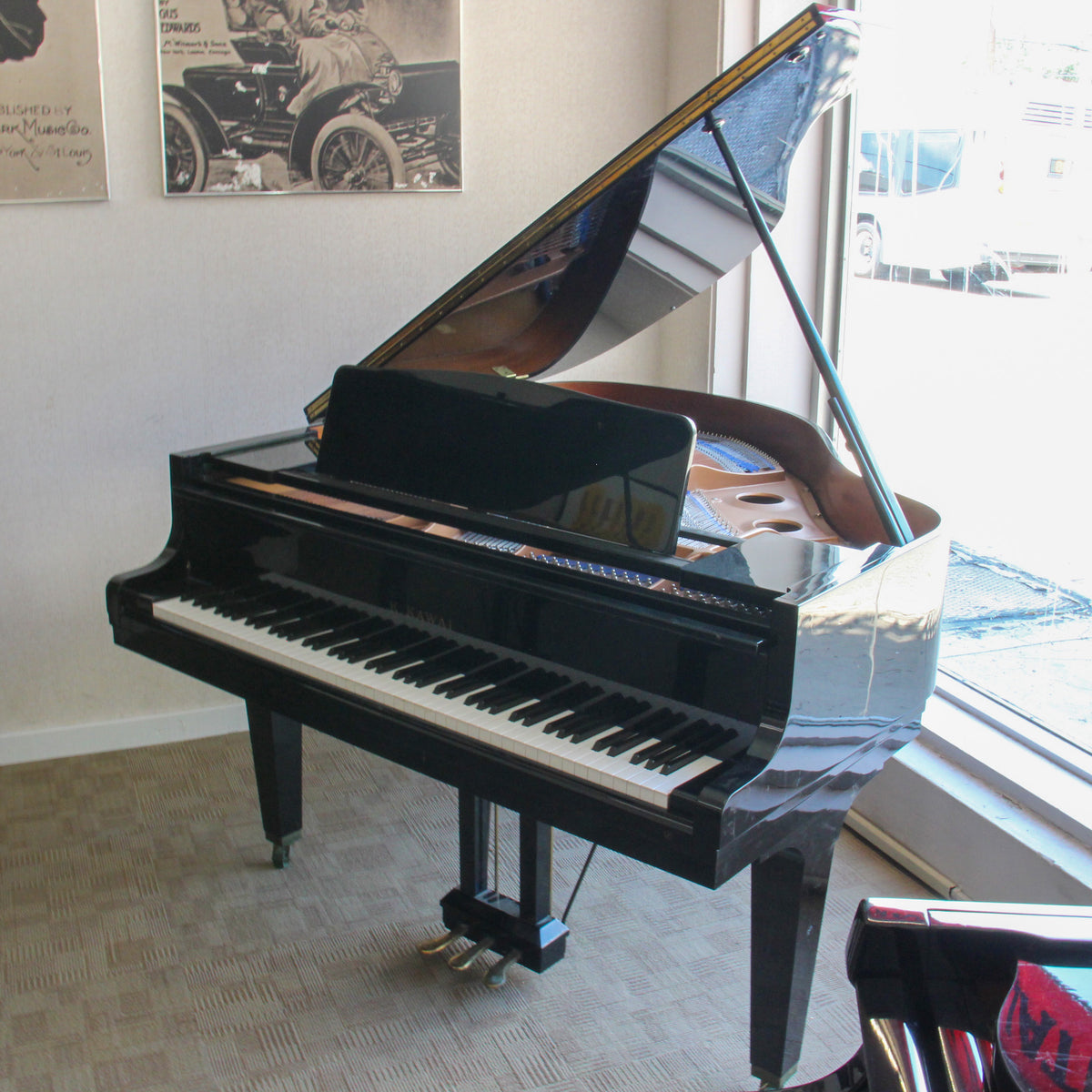 Kawai 5'1" GE-1 Baby Grand Piano | Polished EbonyAlamo Music ...