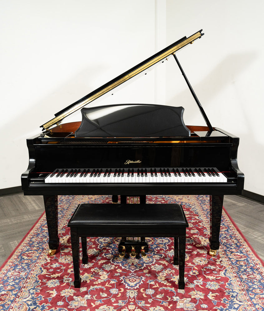 Ritmuller 4'11" R8 Grand Piano | Polished Ebony | SN: 2175198 ...