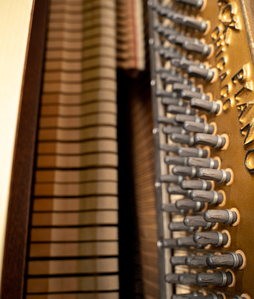 Starck Upright Piano | Satin Cherry | SN: 164241 | Usedalamomusiccenter ...