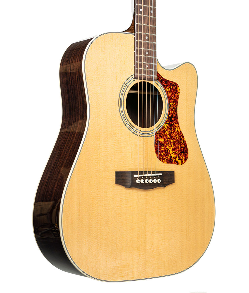 Guild D-150CE Acoustic-Electric Guitar - Natural Glossalamomusiccenter ...