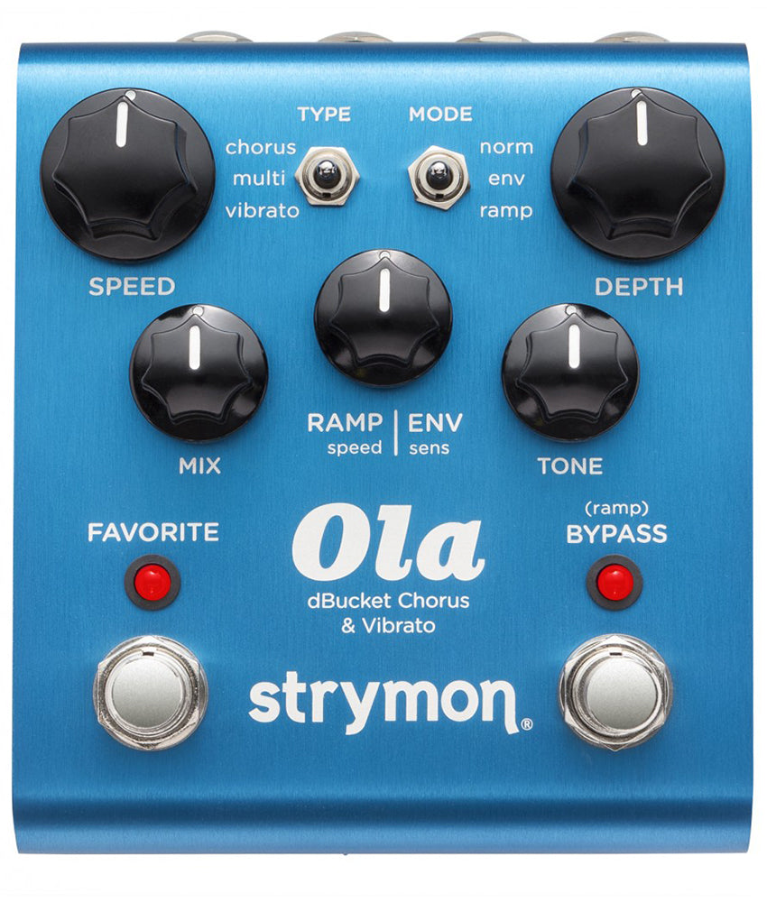 Pre-Owned Strymon Ola dBucket Chorus and Vibrato Pedalalamomusiccenter ...