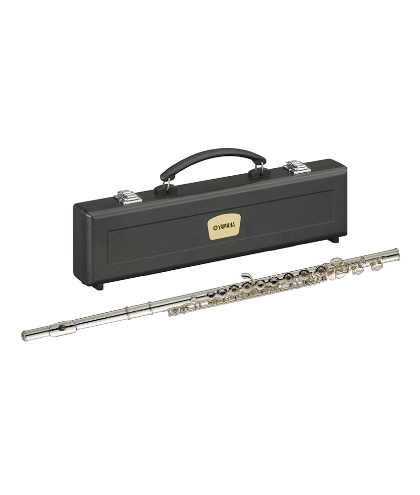 Pre-Owned Yamaha YFL-281 Standard Silver Open Hole In Line Flute ...