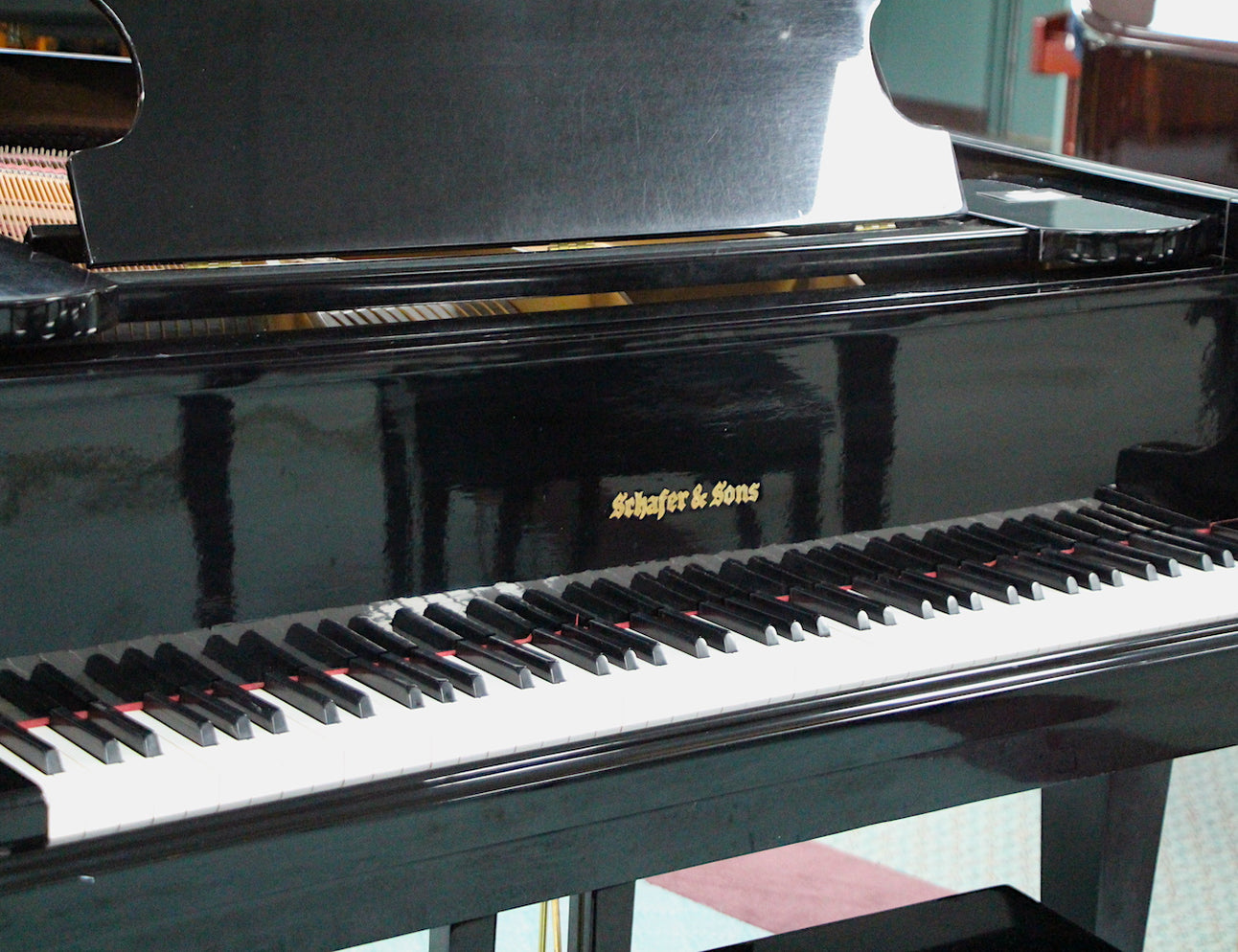 Schafer & Sons 5'1" SS-51 Grand Piano | Polished Ebony | SN: 8704535 ...