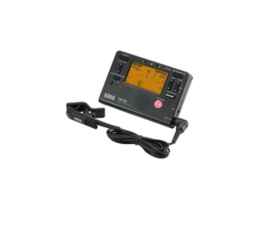 Korg TM-60 Combo Tuner Metronome With Clip On ...