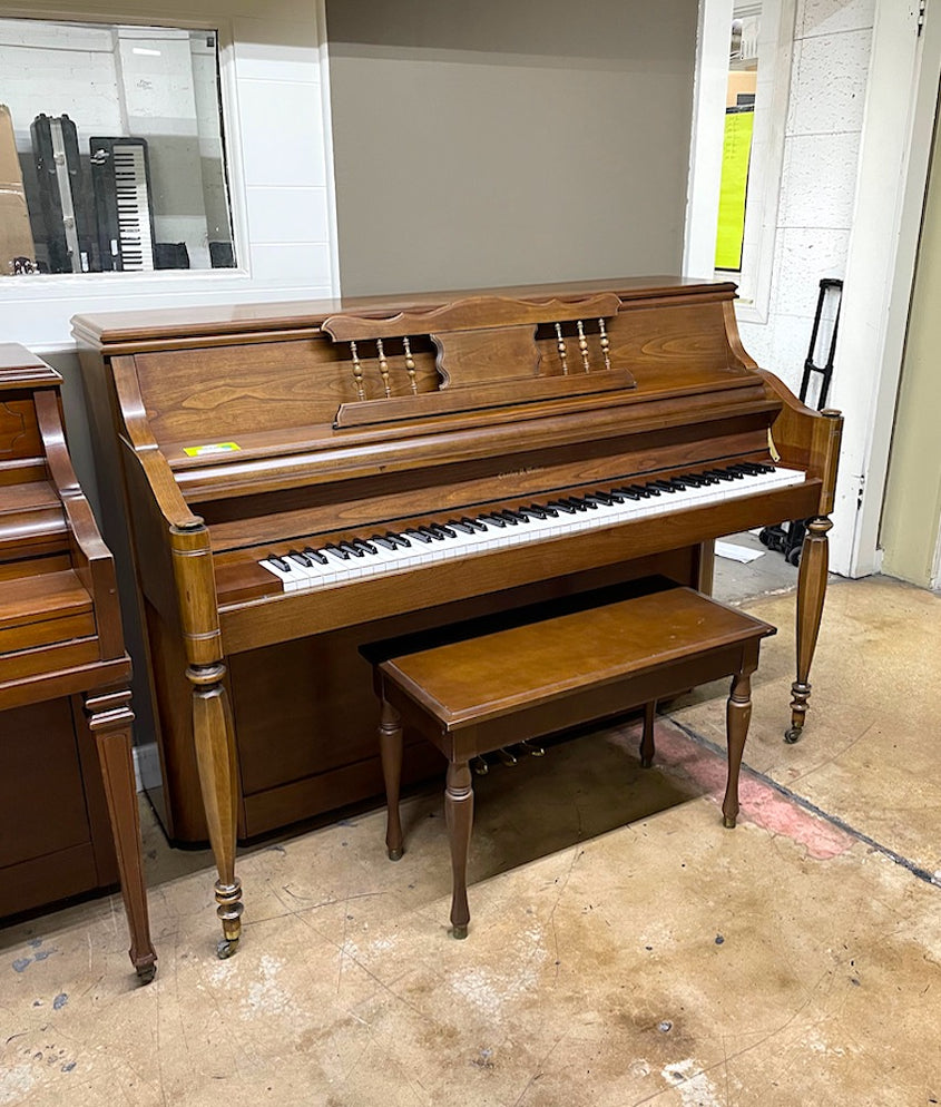 Charles Walter Upright Console PianoAlamo Music CenterCharles ...
