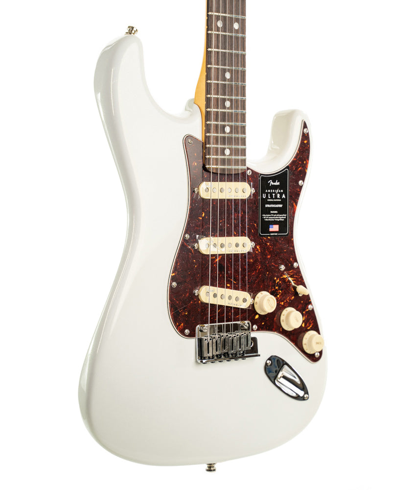 Fender American Ultra Stratocaster, Rosewood Fingerboard - Arctic ...