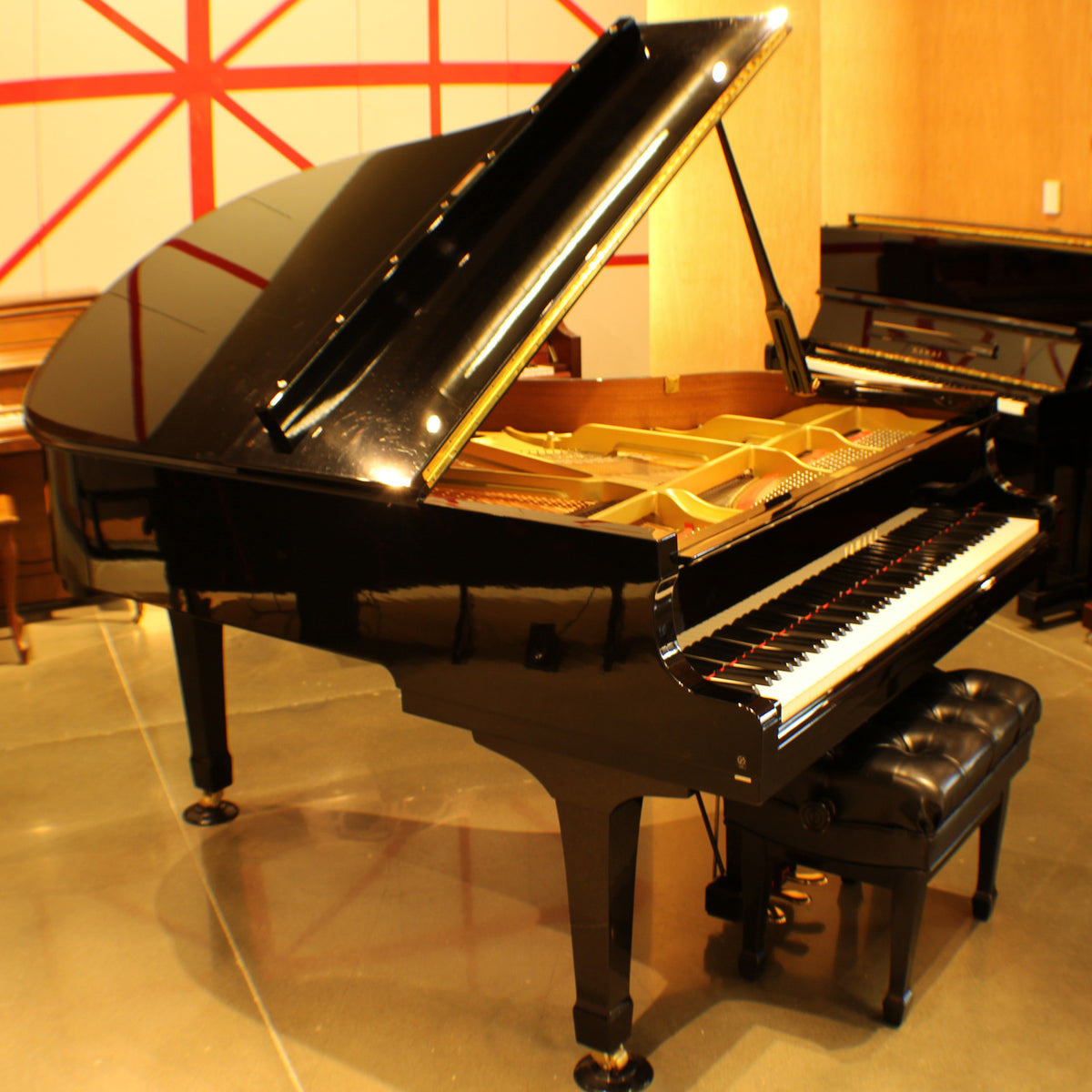 Yamaha C3 Conservatory Grand Piano | 6'1" Polished EbonyAlamo Music CenterYamahaGrand Pianos