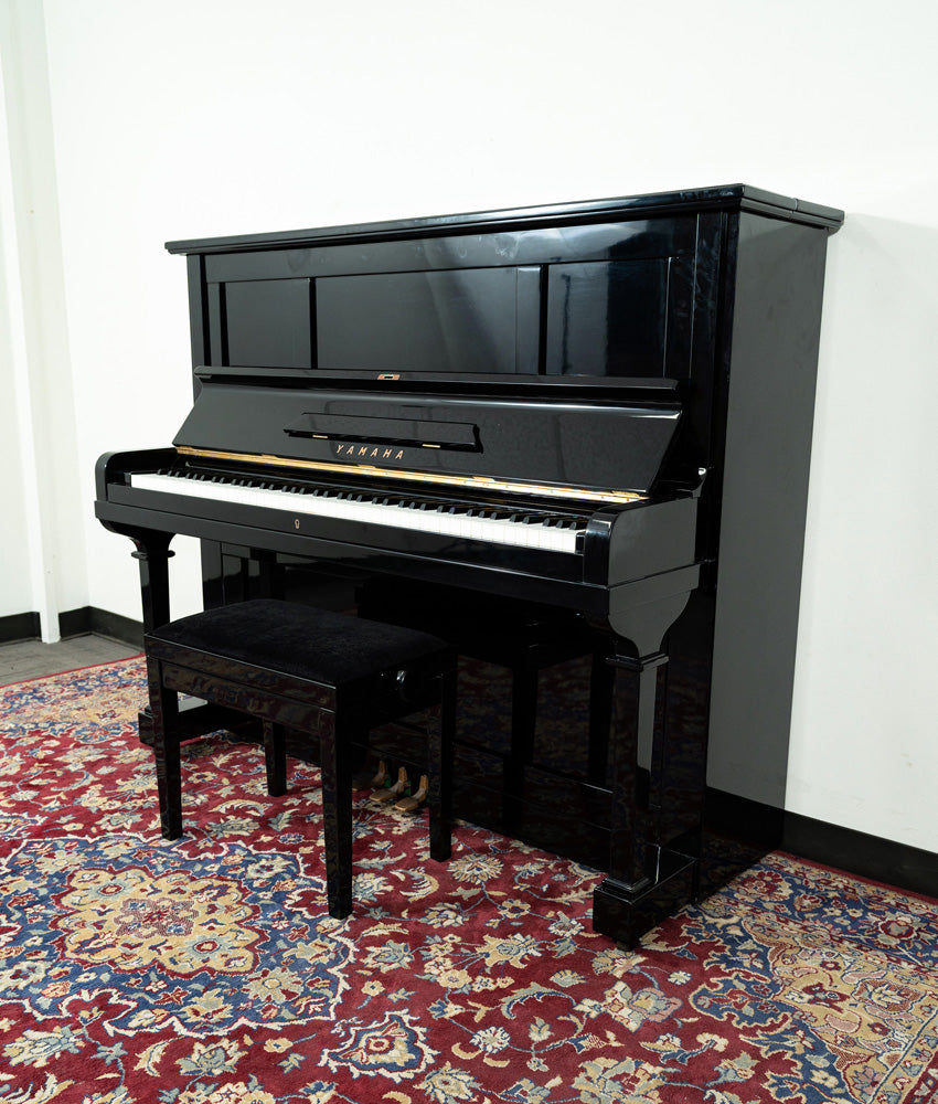 Yamaha U2 Upright Piano | Polished Ebony | SN: 232383 | UsedAlamo Music ...