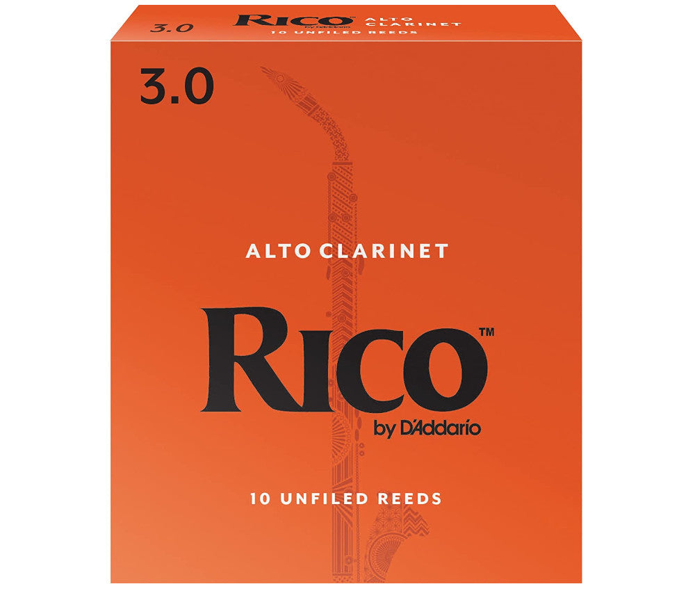Rico Alto Clarinet Reeds #3, 10pkalamomusiccenter.myshopify ...
