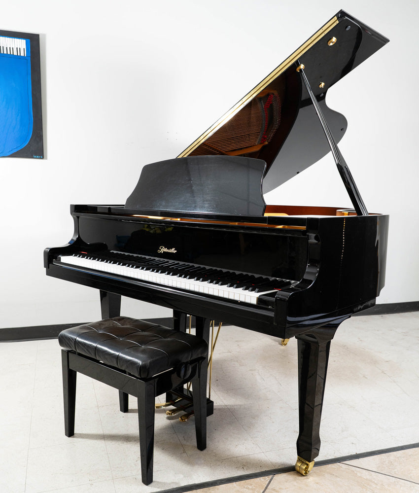Rittmüller 5'7" GH170R Grand Piano – Polished Ebony | Used — Alamo ...