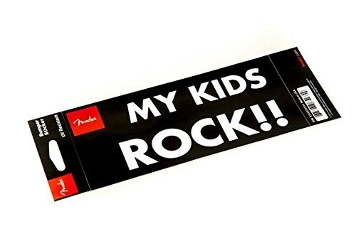 Gifts & Accessories | Fender | Fender “My Kid Rocks” Bumper Sticker ...