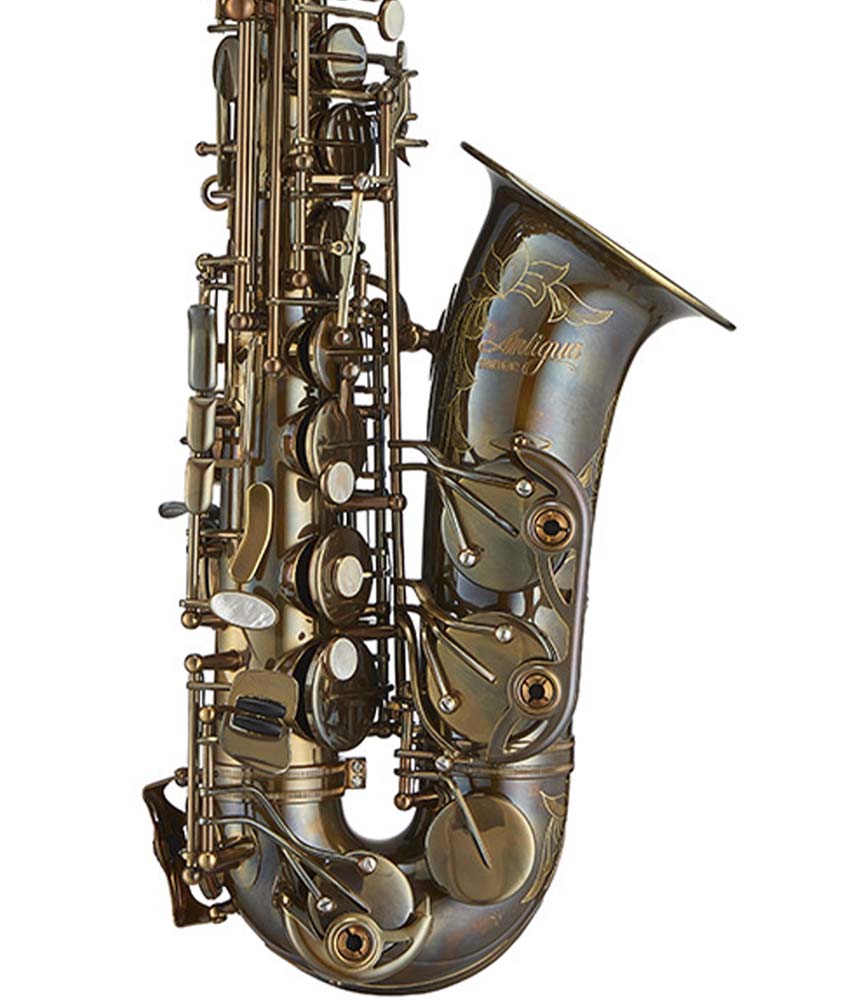 Antigua Winds AS6200 Pro One Eb Alto Saxophone - Classic AntiqueAlamo ...