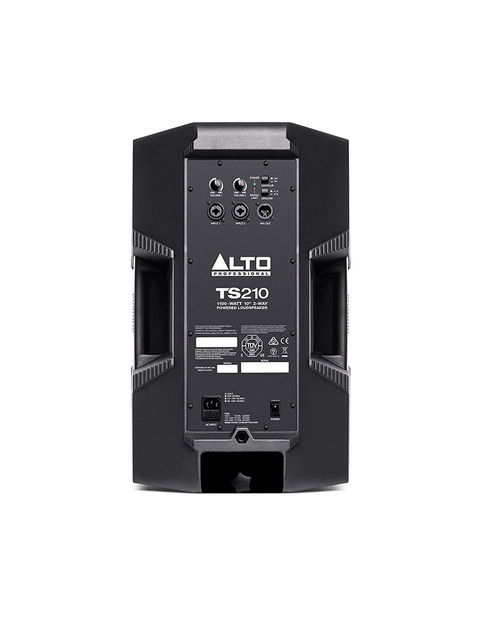 Alto Professional TS210 | 10" 2-Way Powered Loudspeaker with Integrated Mixeralamomusiccenter ...
