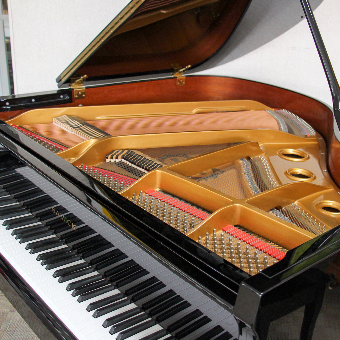 Samick SIG-50 Baby Grand Piano - PianoDisk Player Piano SystemAlamo ...