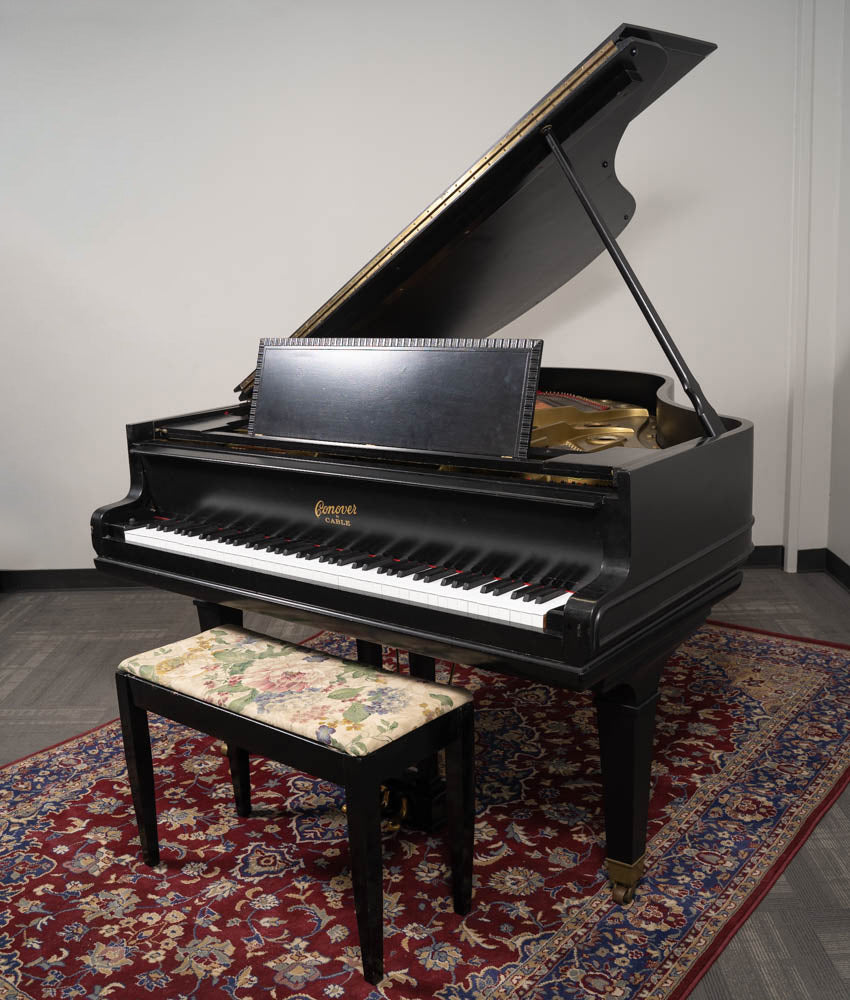 Conover Cable 77 Baby Grand Piano | Satin EbonyAlamo Music ...