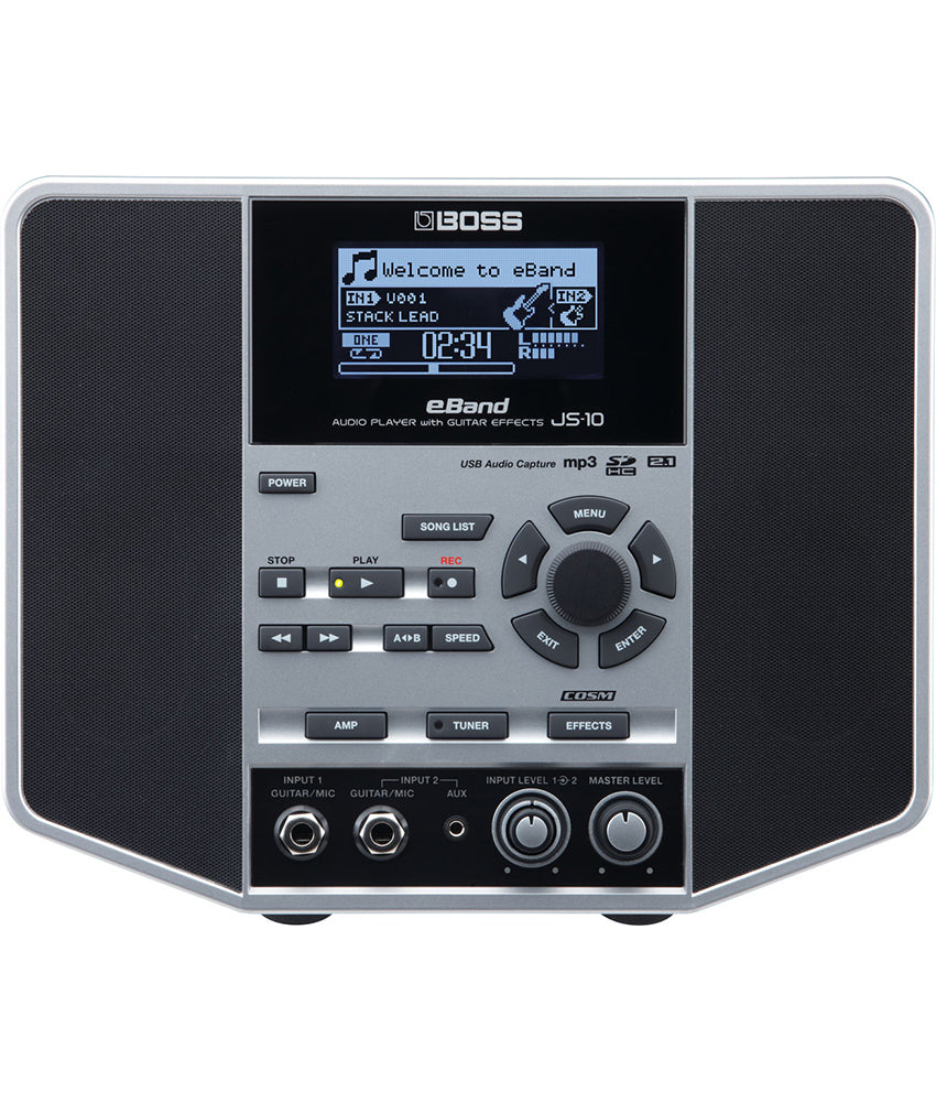 Boss eBand JS-10 Audio Player and TrainerAlamo Music CenterBossGuitar ...