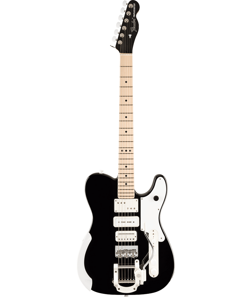 Fender Jack White Triplecaster Electric Guitar, Maple Fingerboard ...