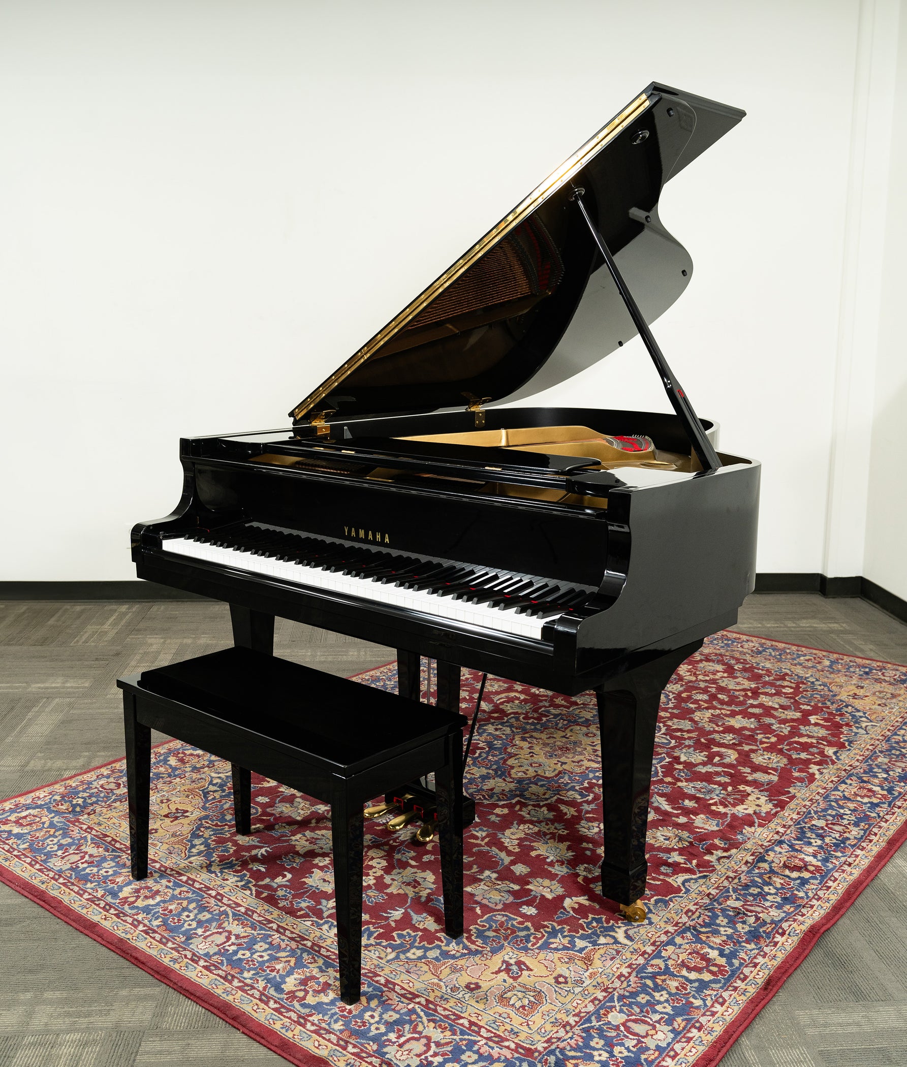 Yamaha 6'1" C3 Grand Piano | Polished Ebony | SN: B2590612 | UsedAlamo Music CenterYamahaGrand ...