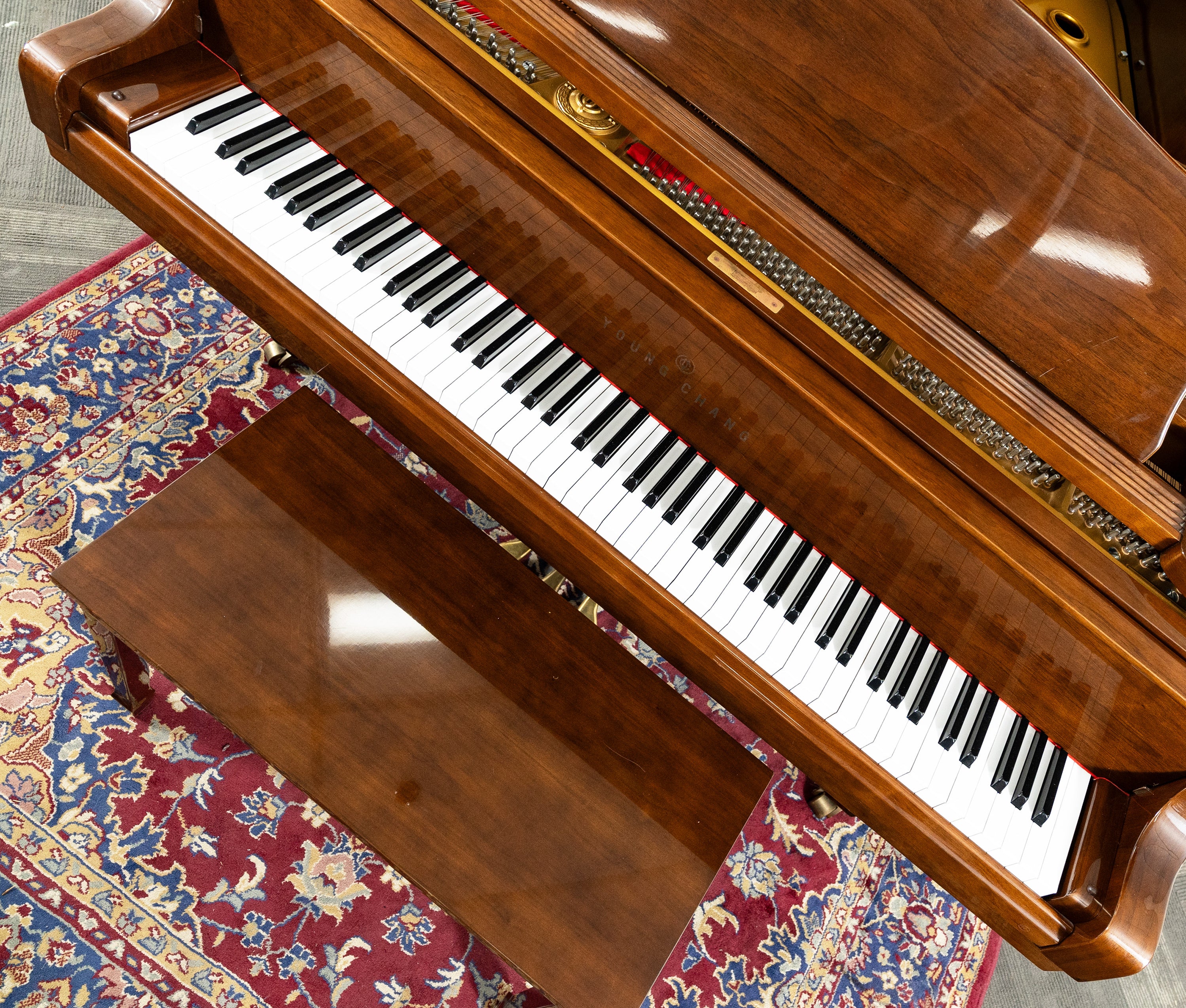 Young Chang 5'9" G175 Grand Piano | Polished Mahogany | SN: G016518 ...