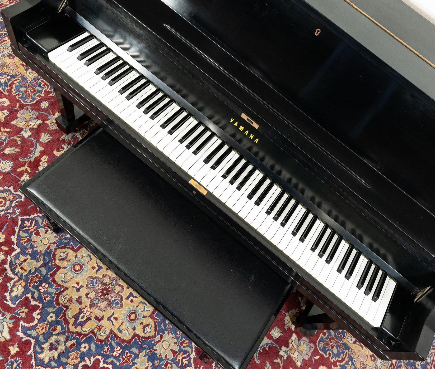 Yamaha P2 Nippon Gakki Upright Piano | Polished Ebony | SN: 912785 ...