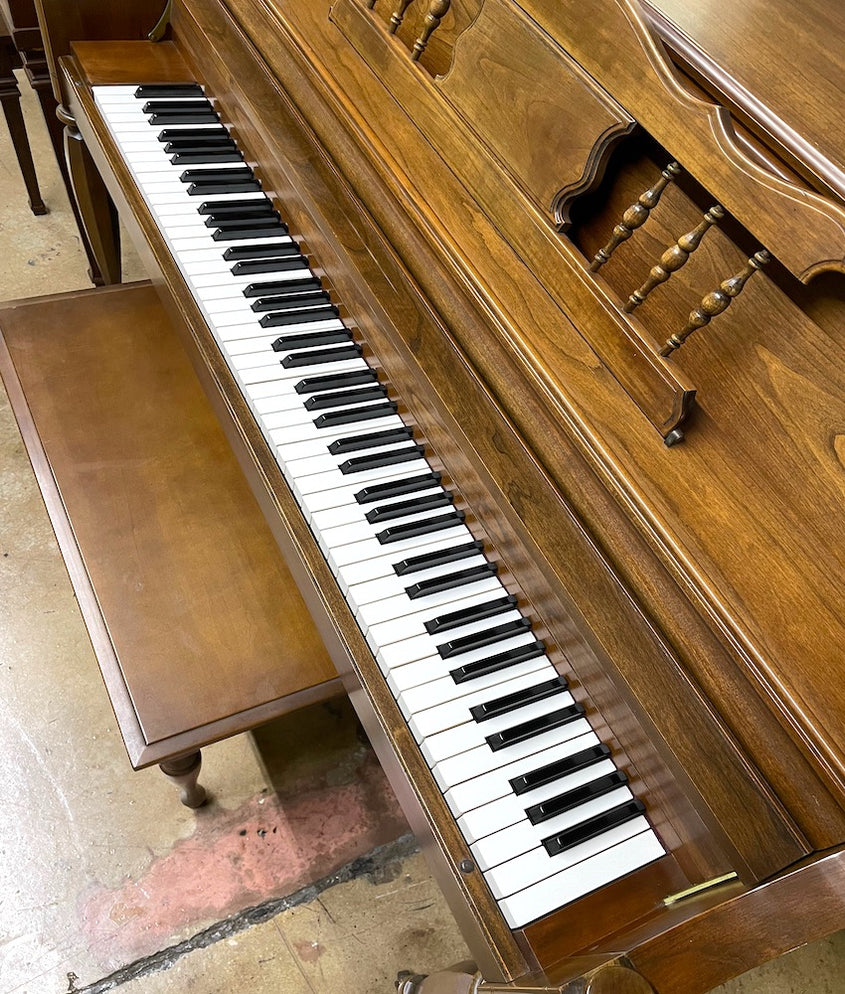 Charles Walter Upright Console PianoAlamo Music CenterCharles ...