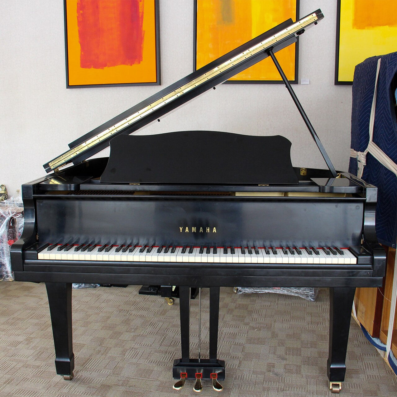 Yamaha G1 5'3" Baby Grand Piano | Polished Ebony | UsedAlamo Music CenterYamahaGrand Pianos