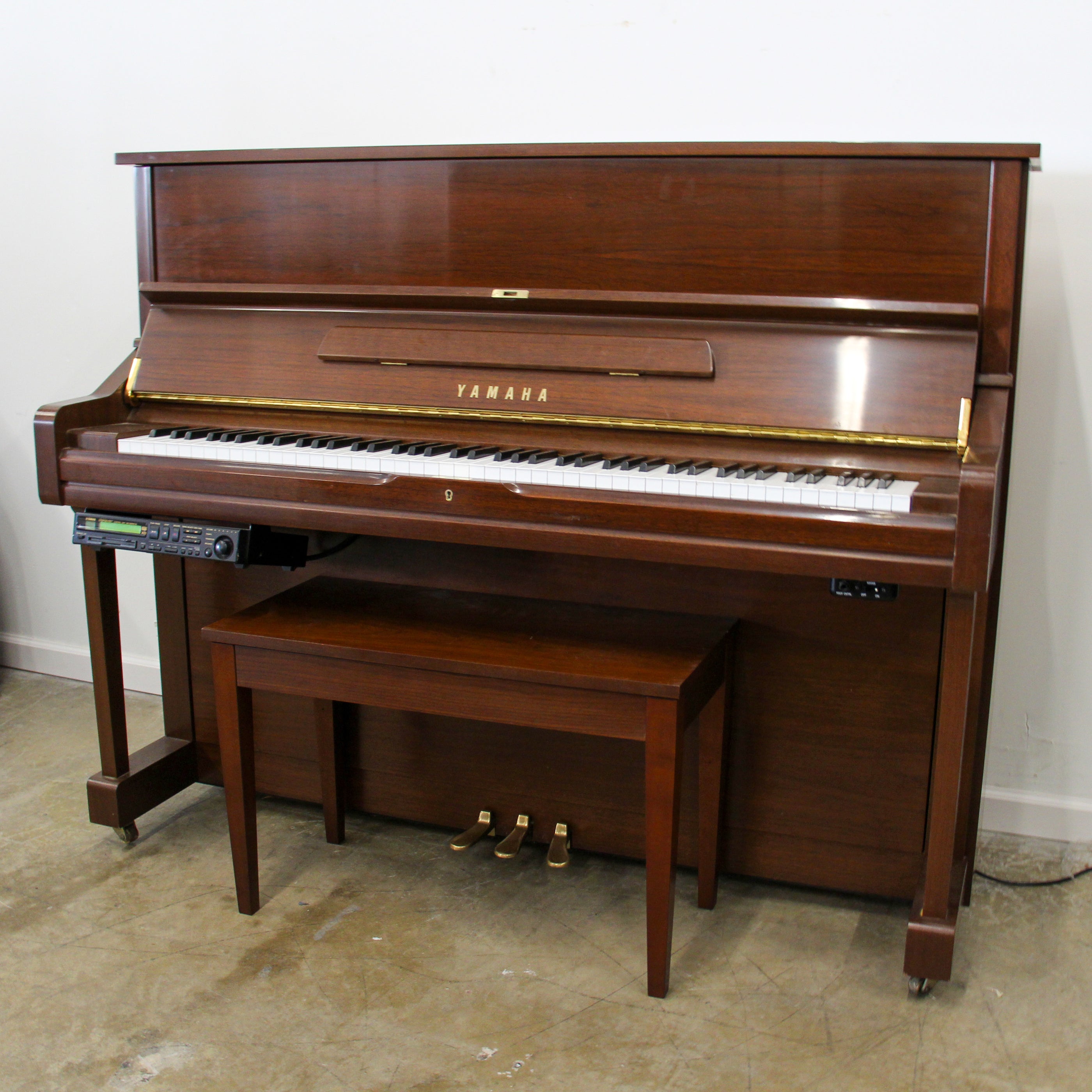 Yamaha MX1Z (U1) 48" Upright DISKLAVIER Dark WalnutAlamo Music ...