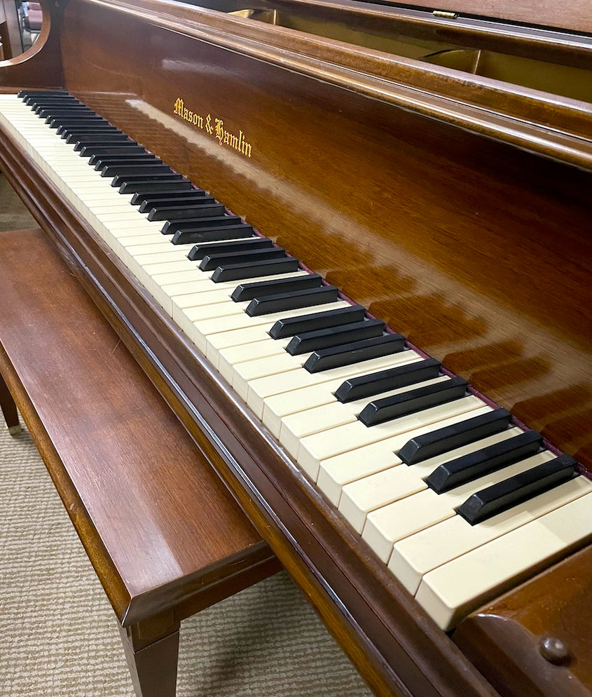 Mason & Hamlin 5'8.5" Model A Grand Piano | Polished Mahogany | SN ...