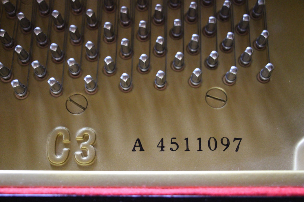 Yamaha C3 6'1" Grand Piano - Polished Ebony (1097)Alamo Music CenterYamahaGrand Pianos