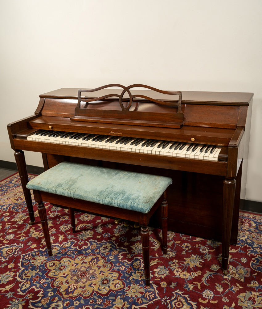 Acrosonic by Baldwin Spinet Piano | Satin Walnut | SN: 518310Alamo ...