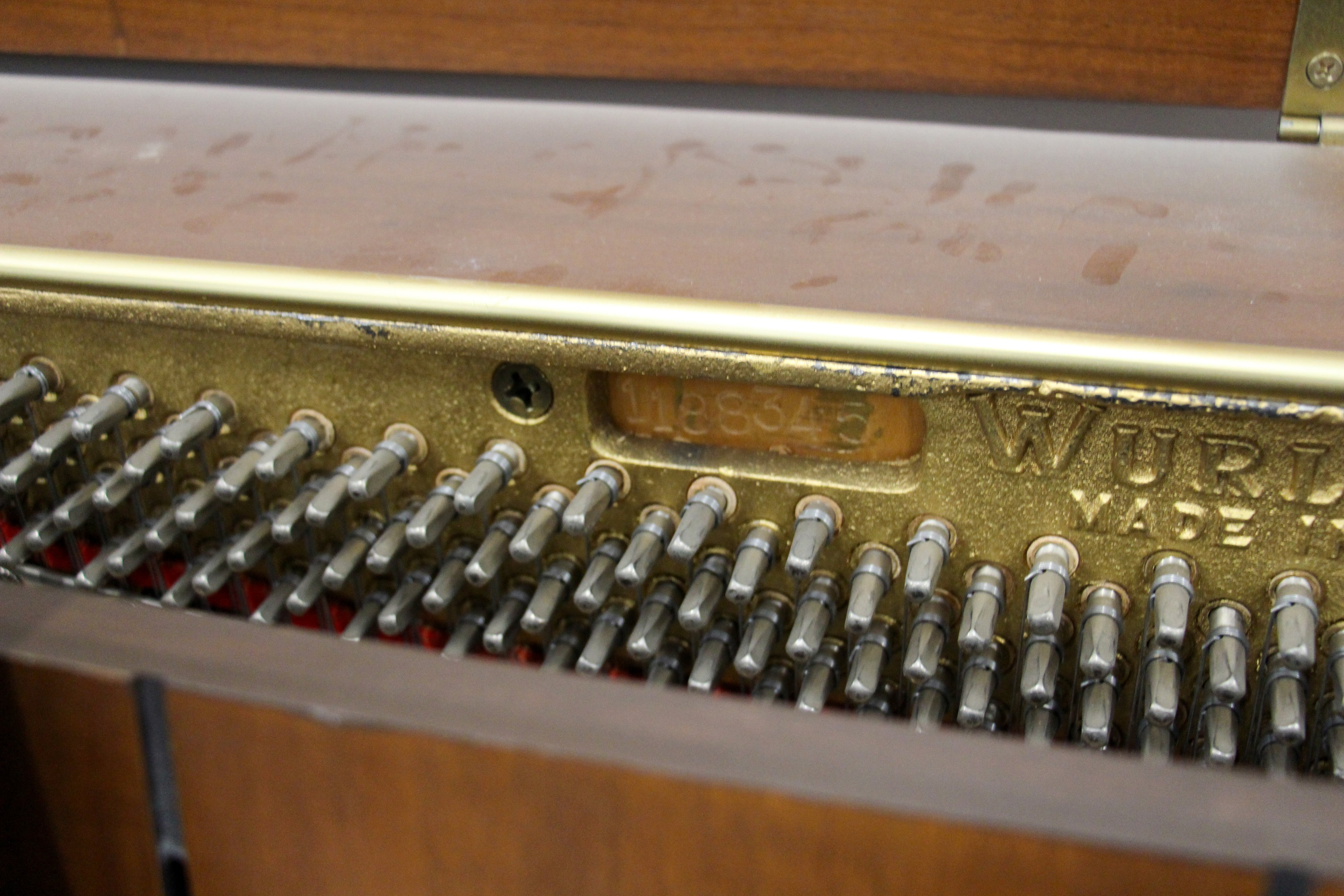Wurlitzer Console Piano | Dark Walnut FinishAlamo Music ...