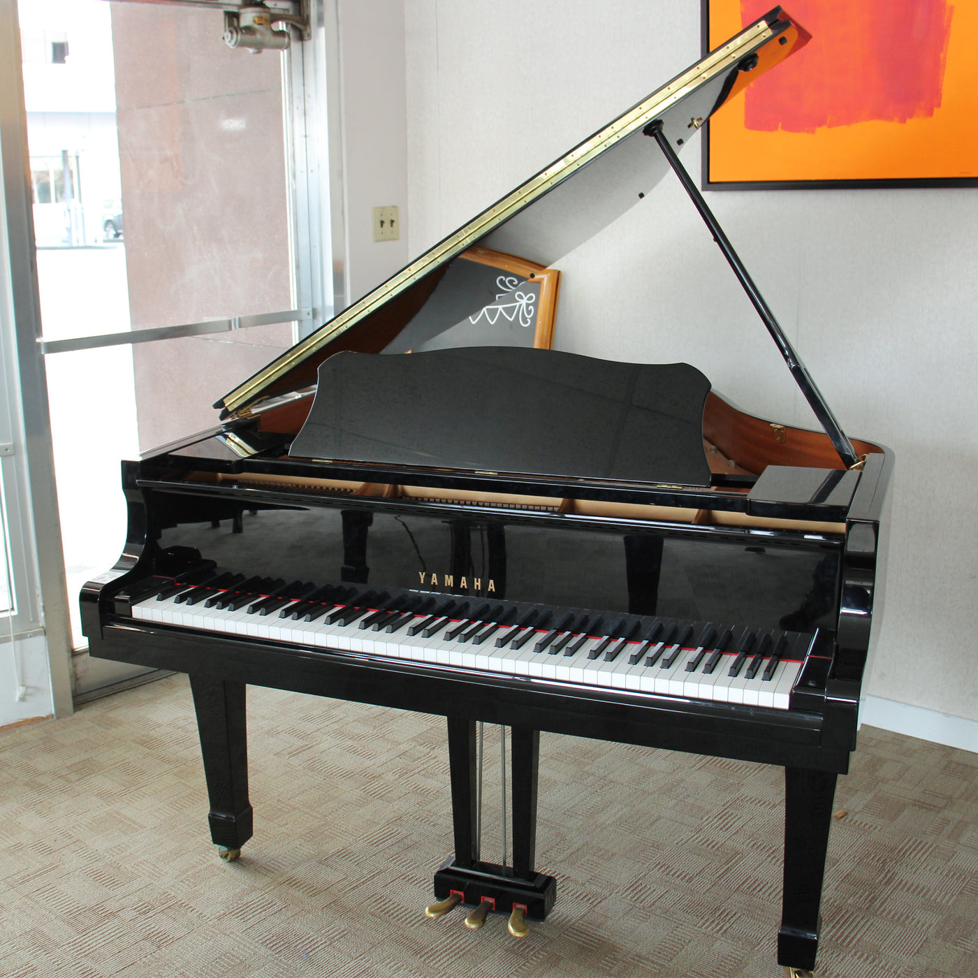 1999 Yamaha C1 GRAND PIANO | POLISHED EBONY – LIKE NEWAlamo Music ...