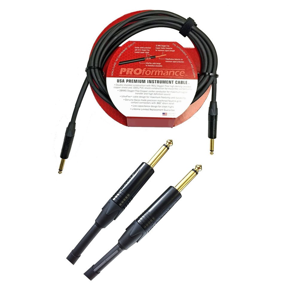 Instrument Cable | PROformance | Proformance 3' USA Premium Inst Cable ...