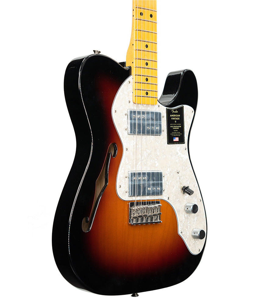 Fender American Vintage II, '72 Tele Thinline Electric Guitar - 3-Color ...