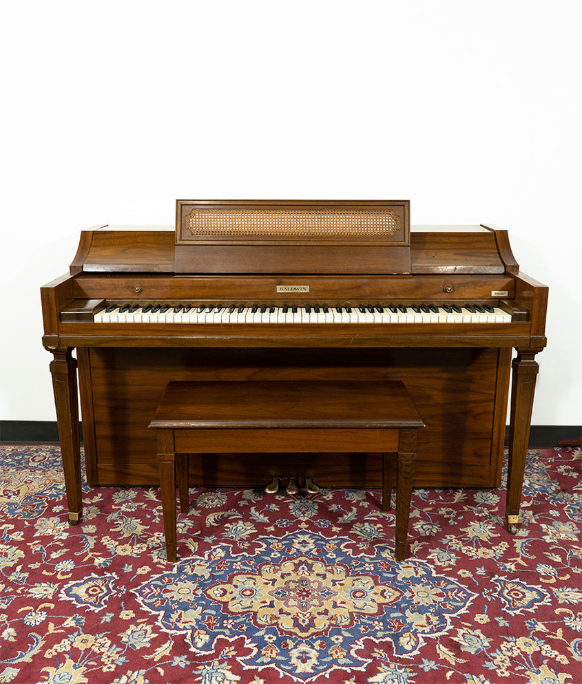 Baldwin Aerosonic Upright Piano | Satin Mahogany | SN: 837414 ...