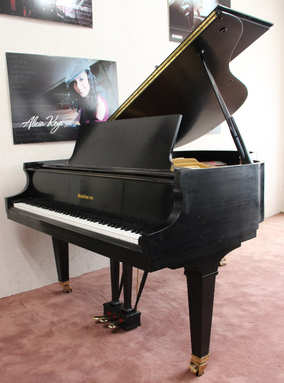 Baldwin R Grand Piano | 5'8" | Satin Ebony | 301464Alamo Music ...