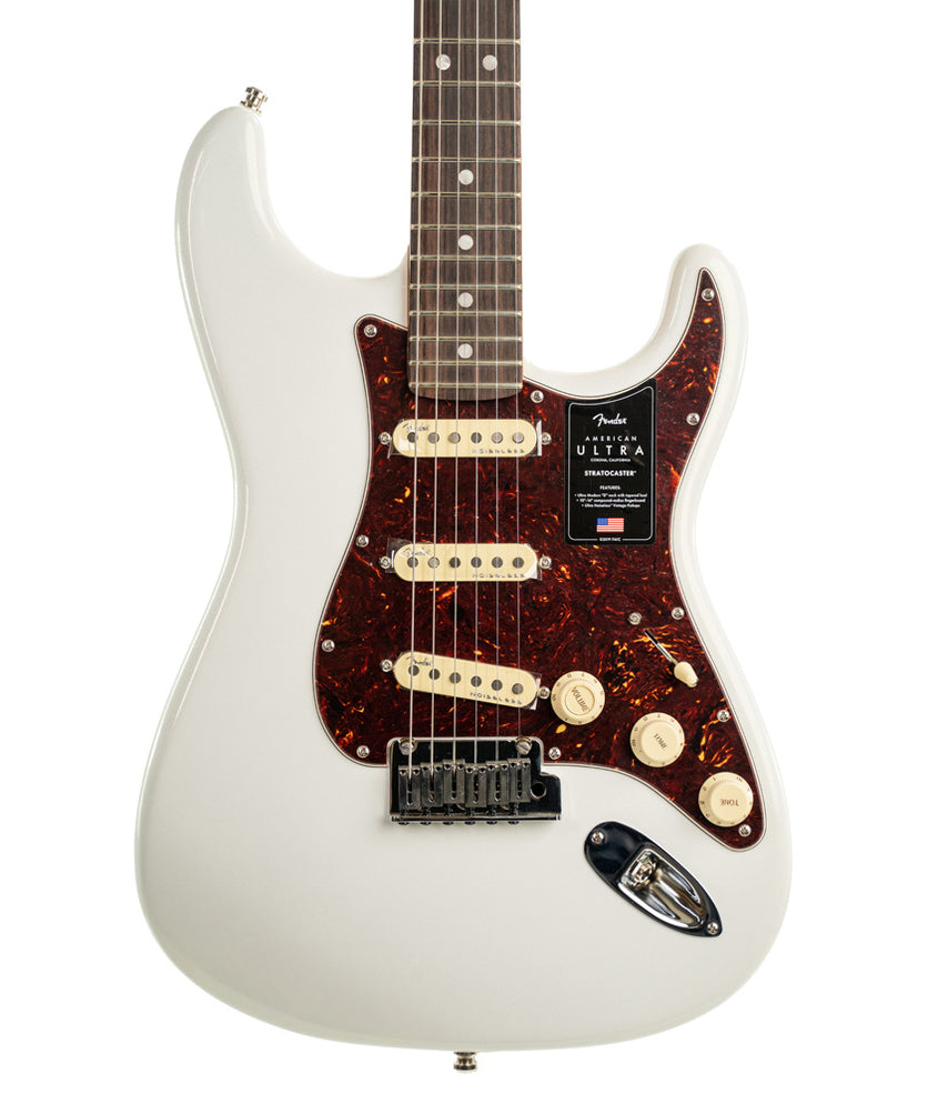 Fender American Ultra Stratocaster, Rosewood Fingerboard - Arctic ...