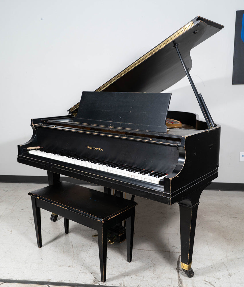 1965 Baldwin Model M Grand Piano | Satin Ebony | 5'2" | Used — Alamo ...