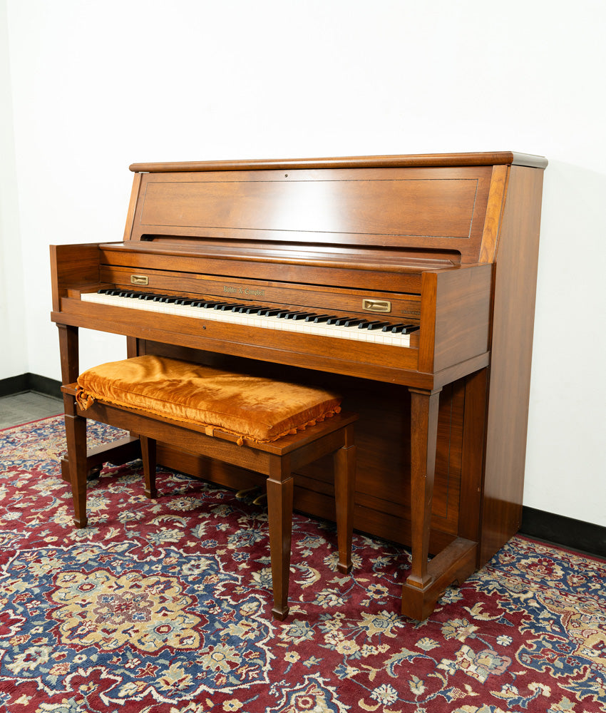 Kohler & Campbell 3060 Console Upright Piano | Satin Walnut | SN ...